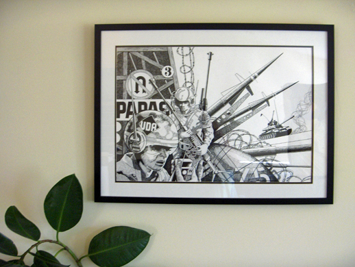 Mike Hinge - 1968 Original Science Fiction Art | Singularity