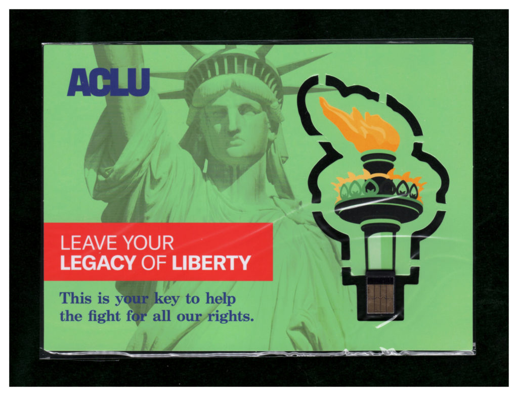 ACLU (American Civil Liberties Union): A Legacy of Liberty USB Key ...