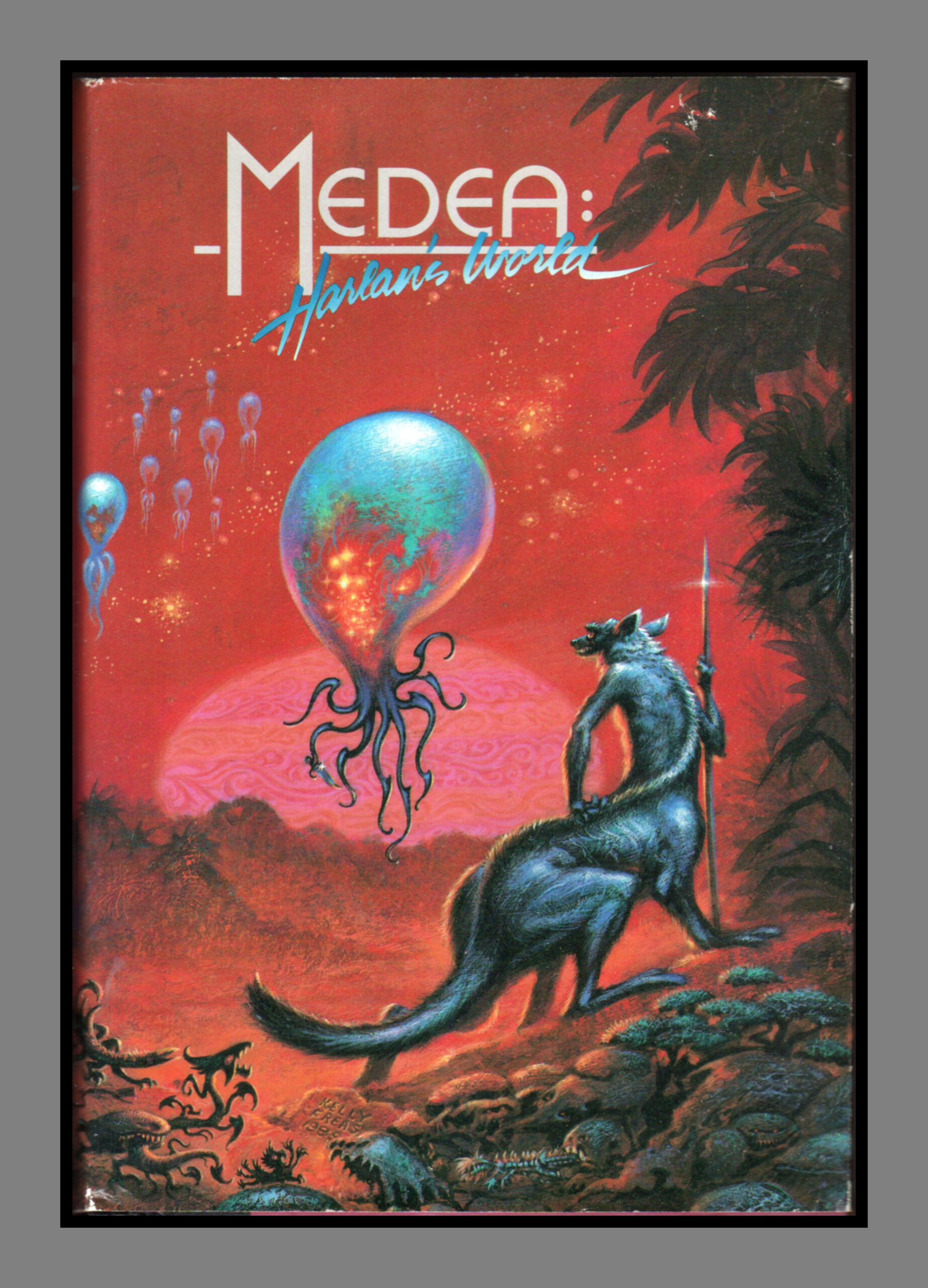 Medea: Harlan's World. Bantam Book Club Hardcover Edition. Signed by ...